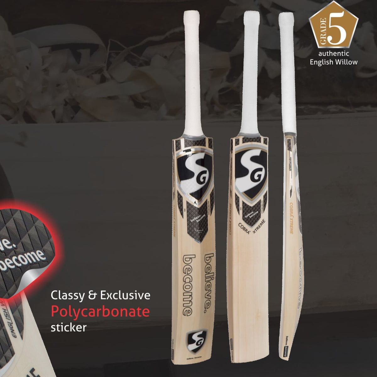 SG XTREME COBRA EW CRICKET BAT – MONARCH CRICKET