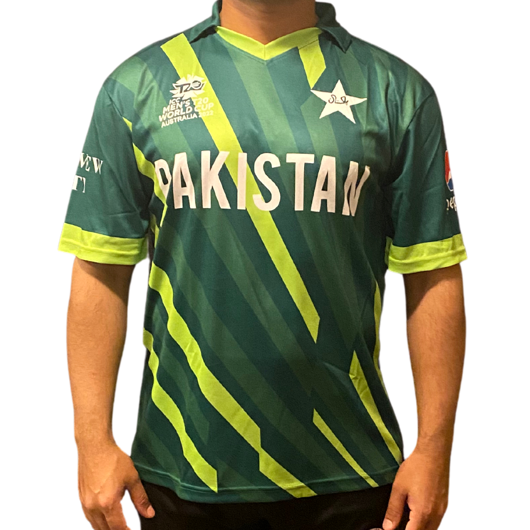 TEAM PAKISTAN FAN JERSEY - T20 World Cup 2022 – MONARCH CRICKET